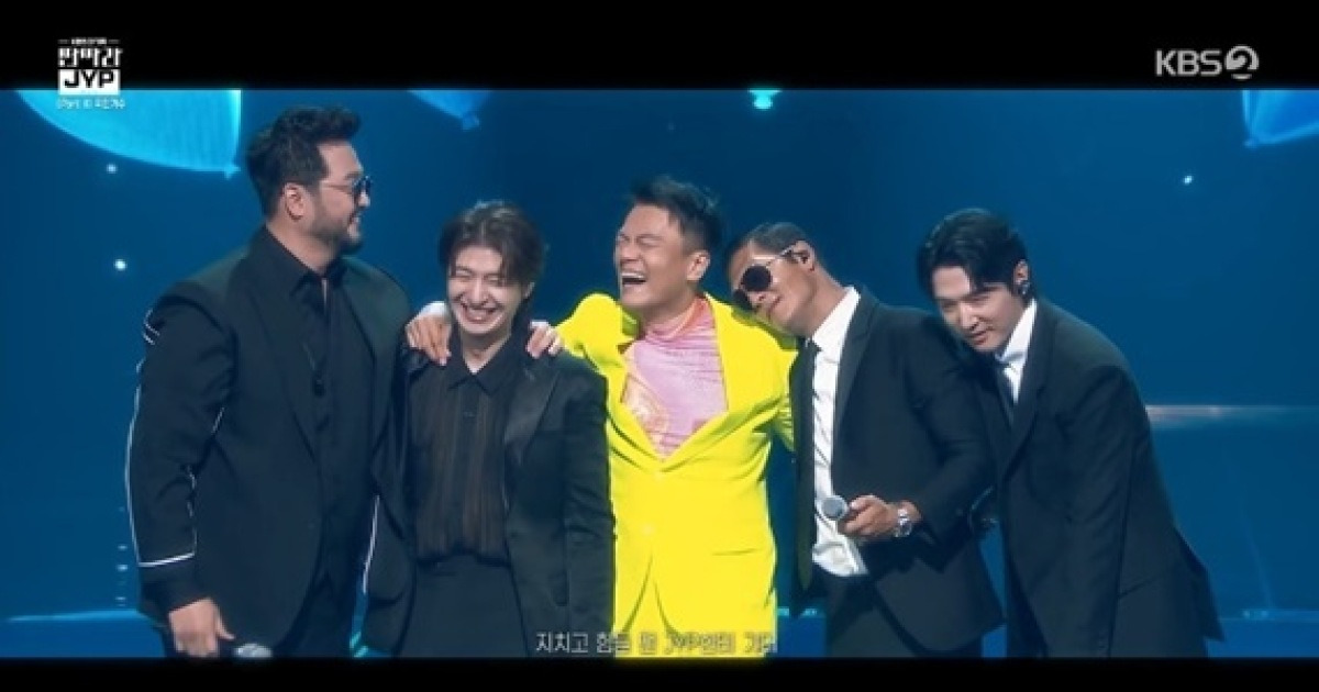 god, 박진영 '딴따라 JYP' 첫 게스트…"음악적 동반자"