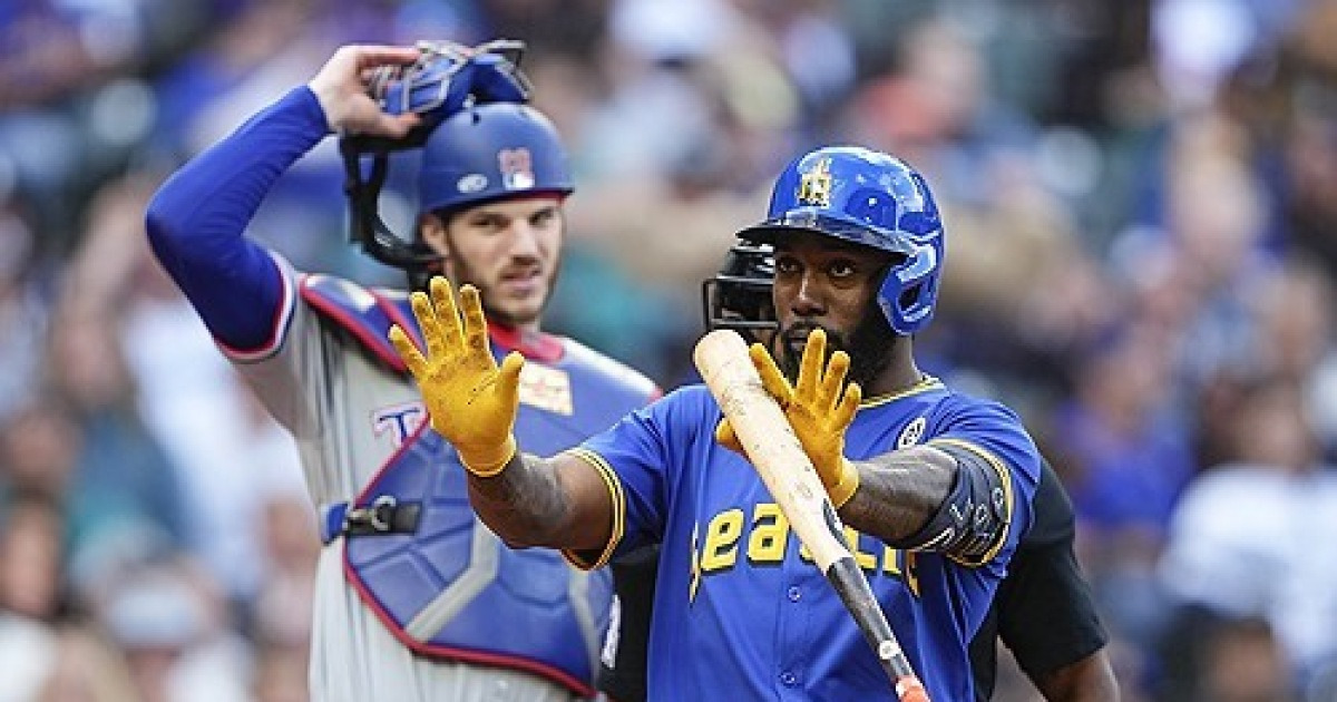 Rangers Mariners Baseball