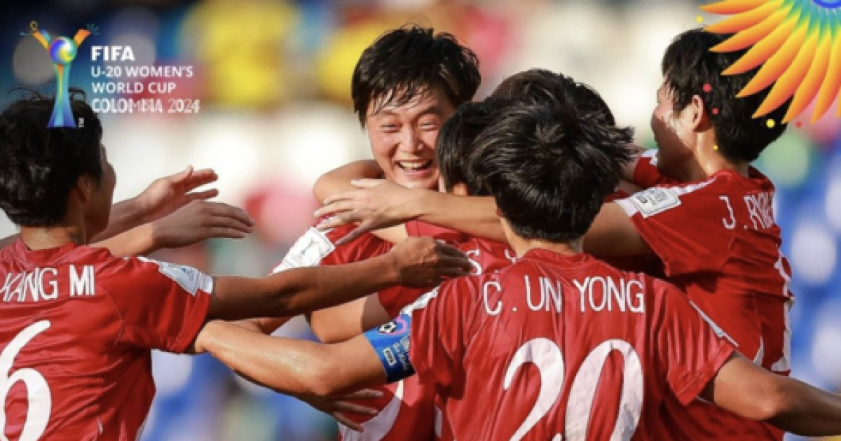 북한 여자축구, '최다 우승국' 미국 제압하고 U-20 WC 결승행... 日과 격돌