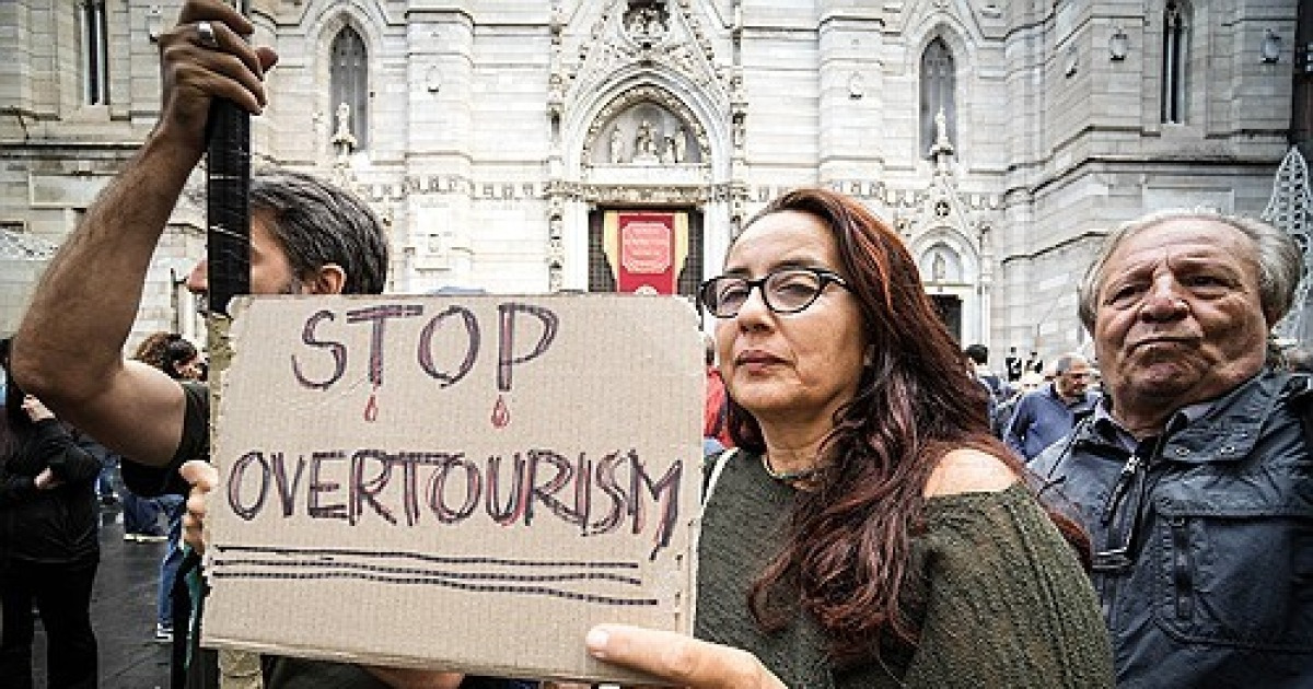 ITALY PROTEST OVERTOURISM