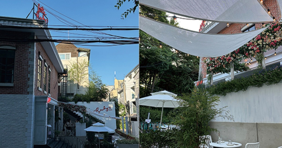 [MZ핫플] 뉴욕 감성 브런치의 유혹…‘루비스 카페 Rubys cafe’ 도산점