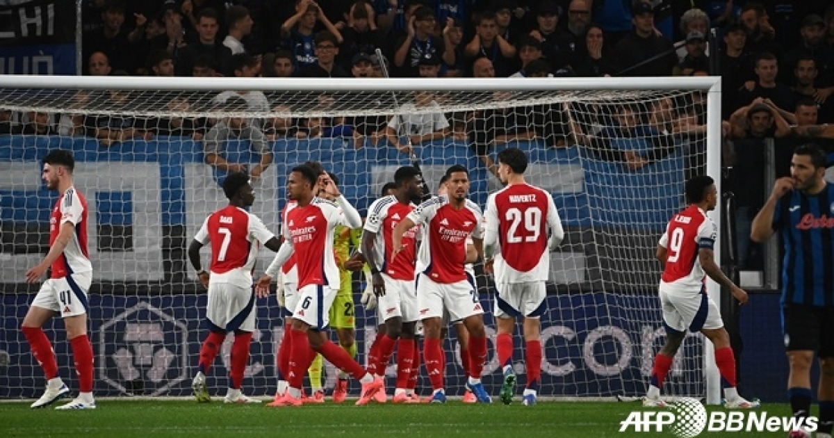 ‘라야 PK + 슈퍼 세이브가 살렸다’ 외데고르 공백 느낀 아스널, 아탈란타 전방 압박에 고전…UCL 1차전 0-0 무