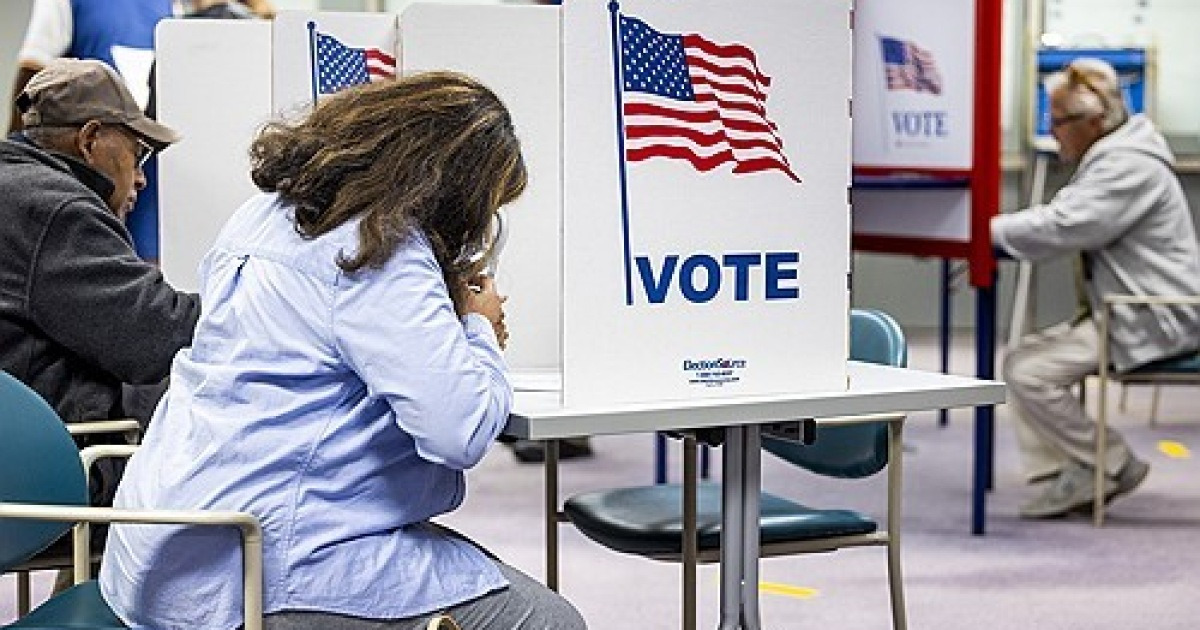 USA ELECTIONS VOTING
