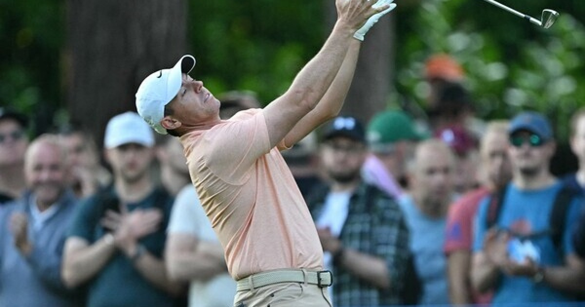 맥길로이, BMW PGA챔피언십 2R 공동 4위 지켰지만… [DP월드투어]