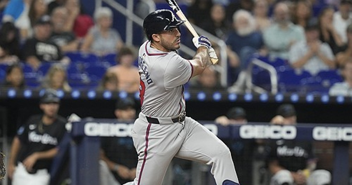 Braves Marlins Baseball