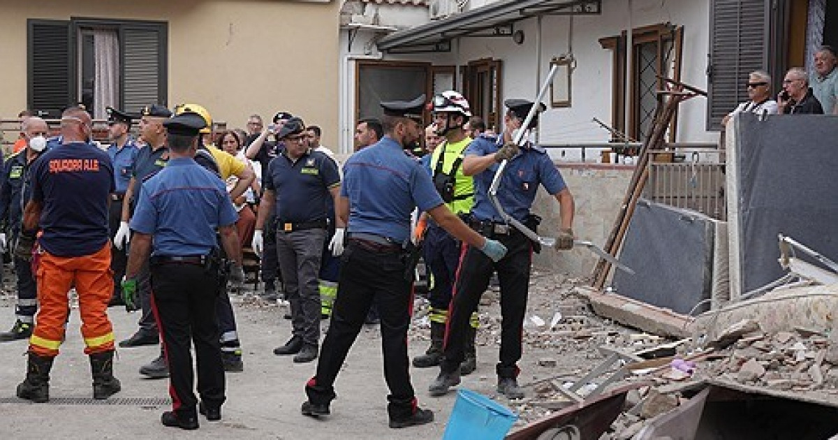 ITALY BUILDING COLLAPSE