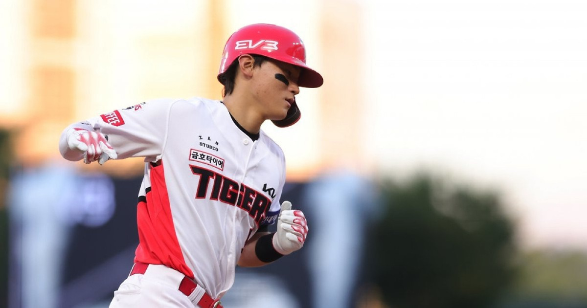 ‘시즌 38호로 136득점’ KIA 김도영, KBO 단일시즌 최다 득점 등극