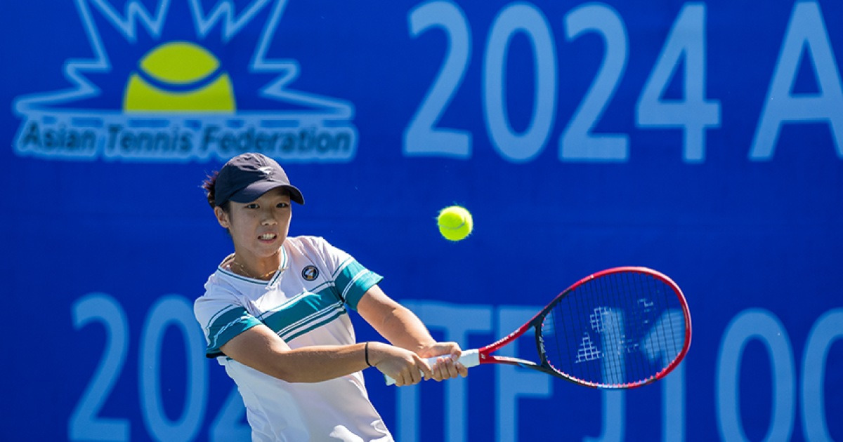 [ITF 안동주니어] 2주 연속 우승 노리는 이서아, 국제대회 공식 11연승 행진