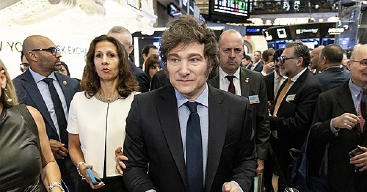USA NEW YORK ARGENTINA PRESIDENT NYSE