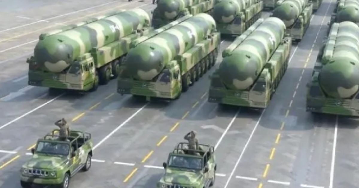 中, ‘44년 만에 처음’ 태평양으로 ICBM 시험발사