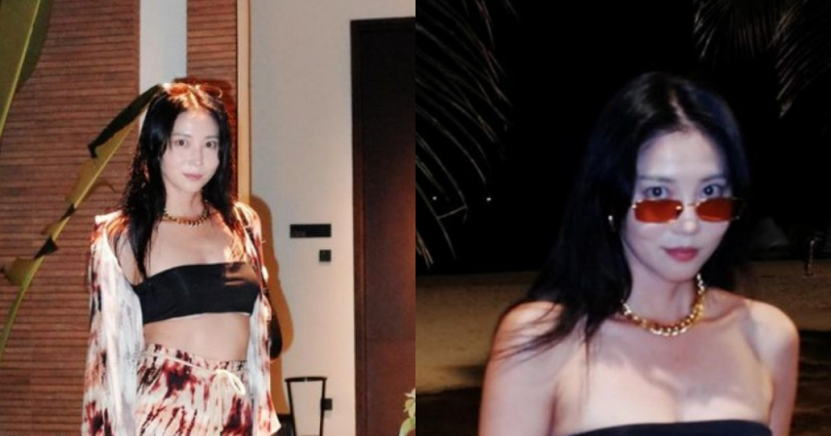 '170cm 53kg' 오윤아, 이렇게 아찔한 43세라니…'♥노성준' 후회하려나