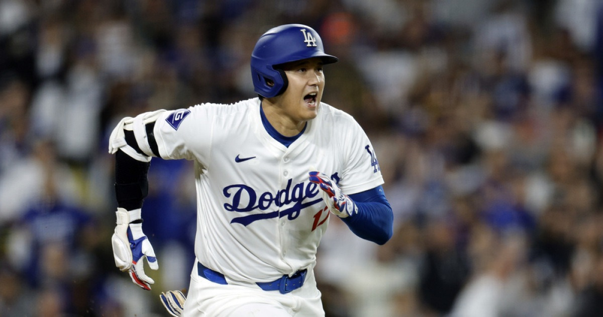 ‘오타니 결승타’ 다저스, 샌디에이고 꺾고 NL 서부지구 우승..3년 연속 정상