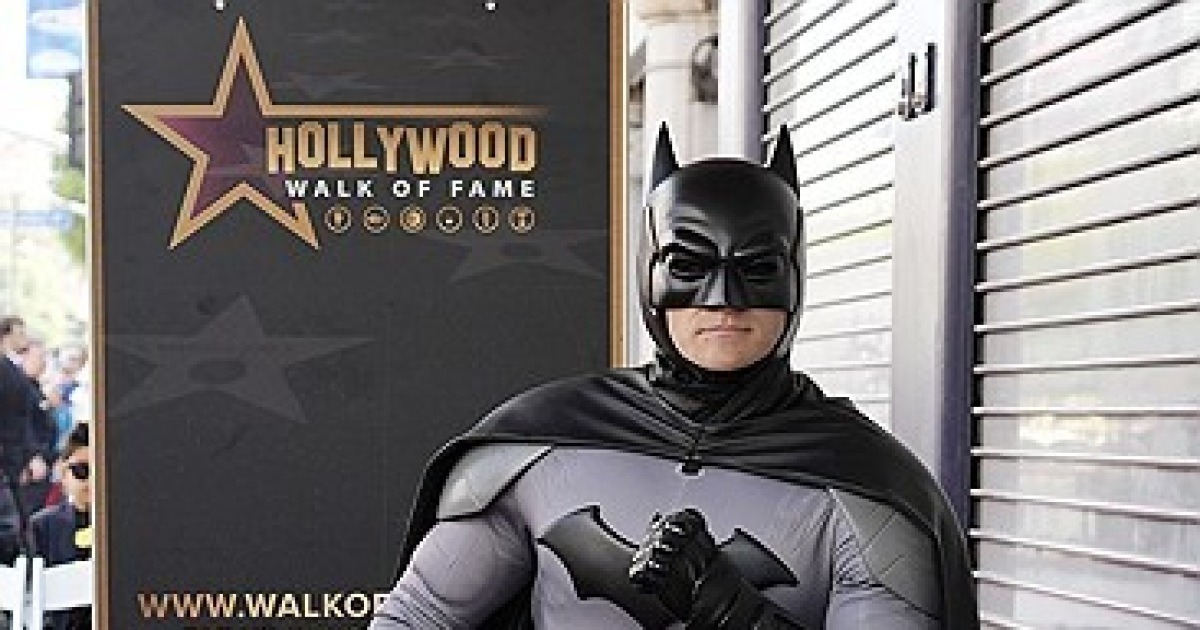 Batman Hollywood Walk of Fame Ceremony