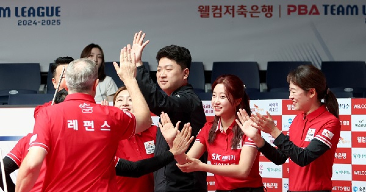 '강지은 퍼펙트큐+6연승' SK렌터카, PBA 팀리그 2R 단독 선두 등극