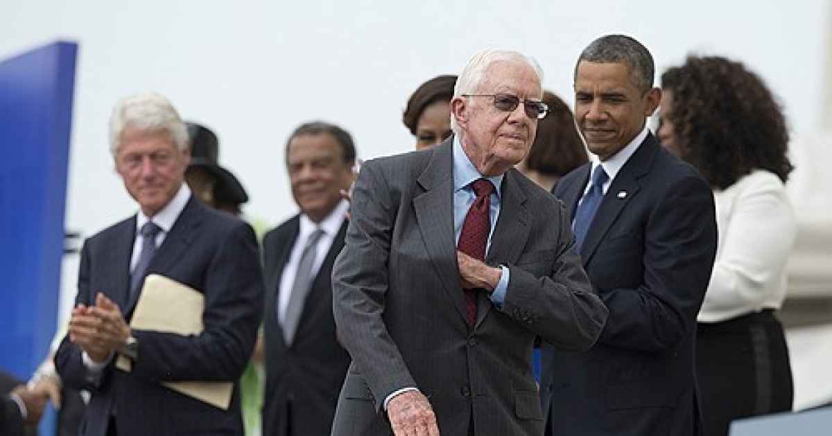 Jimmy Carter Then and Now