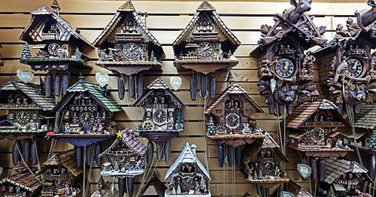 MULTIMEDIA SET GERMANY CUCKOO CLOCKS