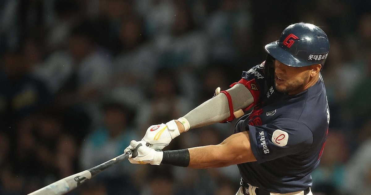 예스! 레이예스 KBO 202 안타 순간