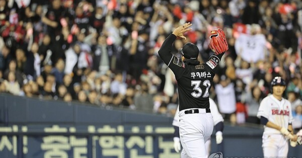 '마법같은 경기력'… kt wiz, '쿠에바스 완벽투' 앞세워 WC 2차전으로