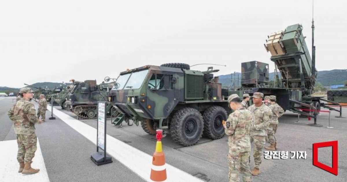 [포토] KADEX, 미 육군 M903 패트리어트 등장