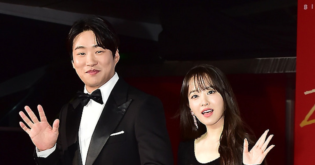 [TD포토] 안재홍-박보영 'BIFF 개막식 MC'