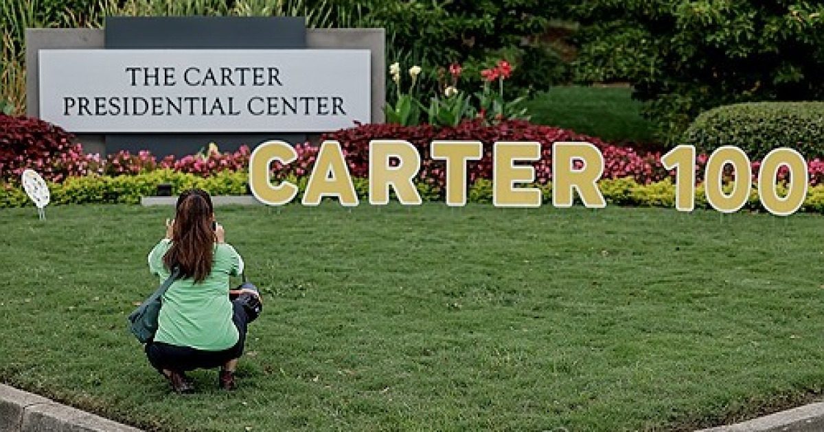 USA PEOPLE JIMMY CARTER 100