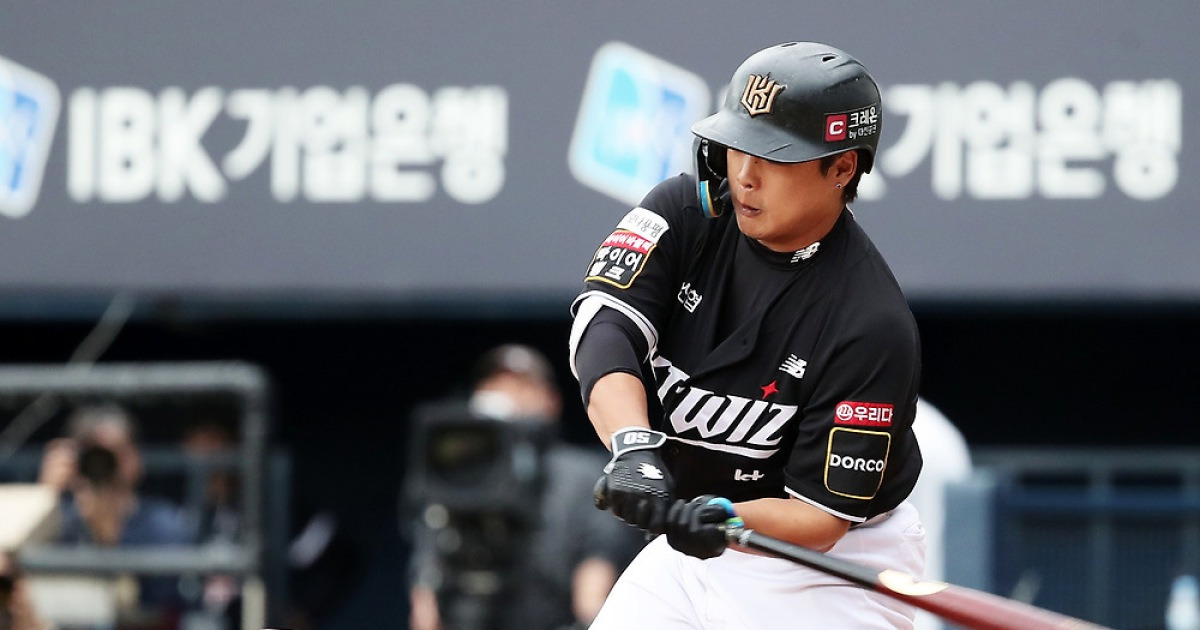 '업셋 이끈 결승타' KT 강백호 "1점 뽑았을 때, 이겼다 확신"[WC2]