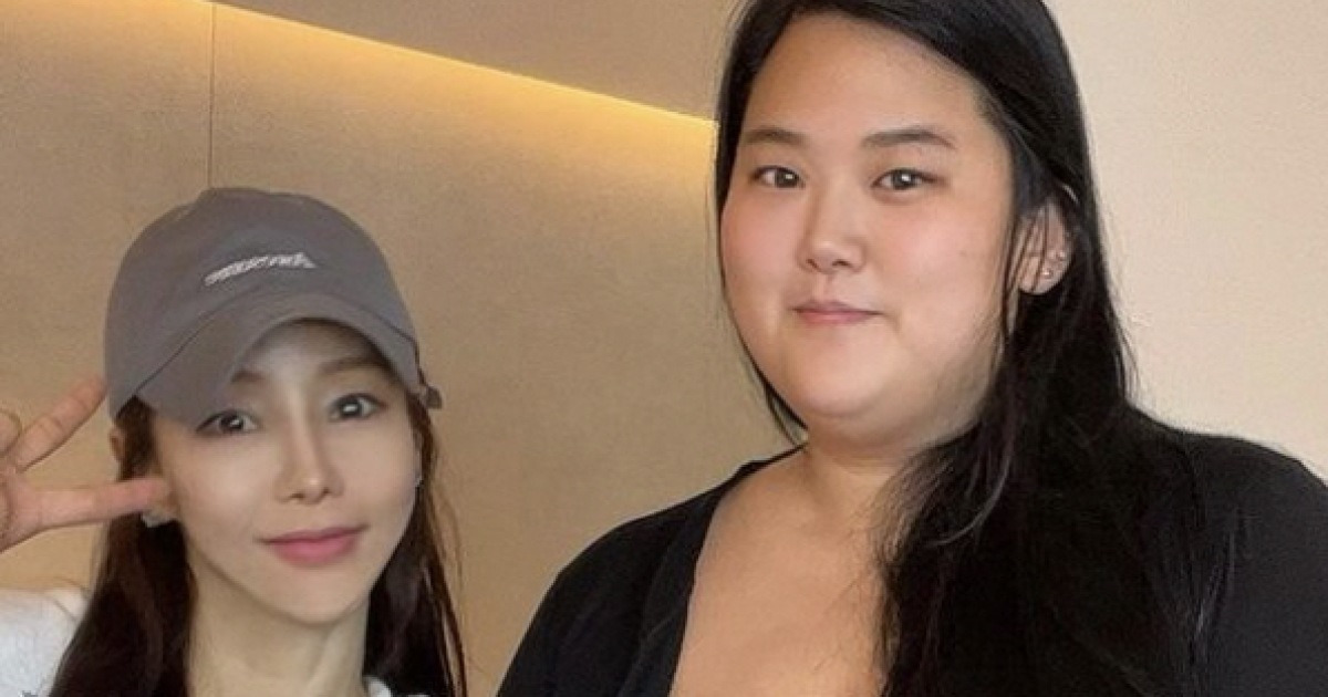 '류필립♥' 미나, '146kg 시누이 조롱 논란'에도 꿋꿋한 가족애.."더 예뻐졌죠?"