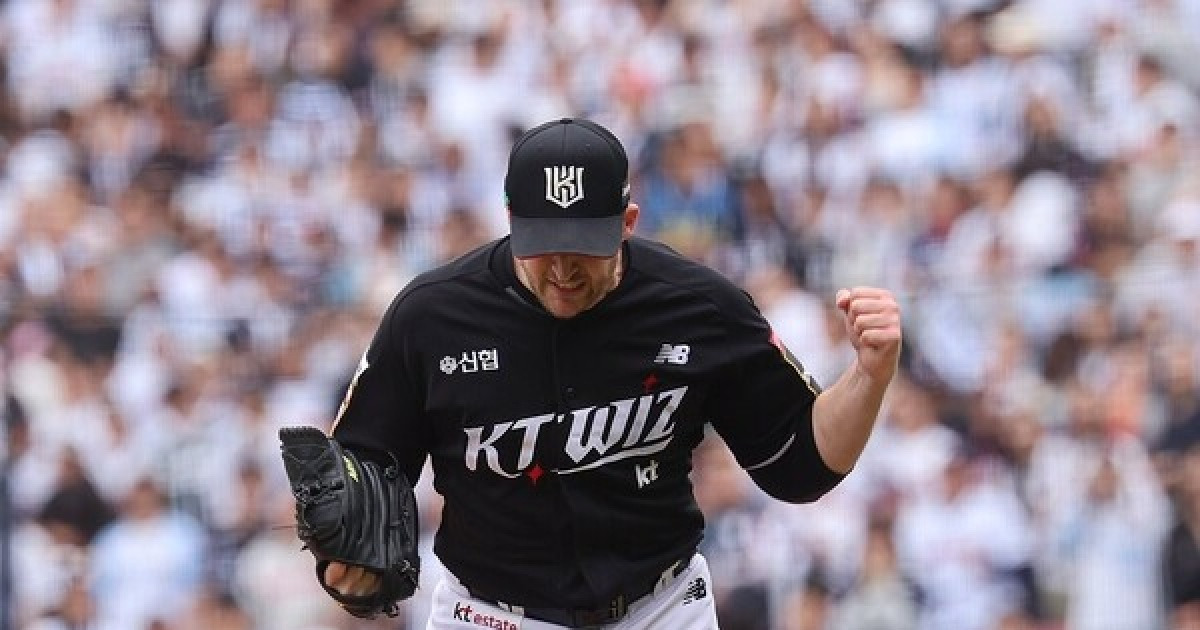 최초 5위팀 준PO 진출… 마법 부린 kt wiz, 두산 1-0 격파[WC2]