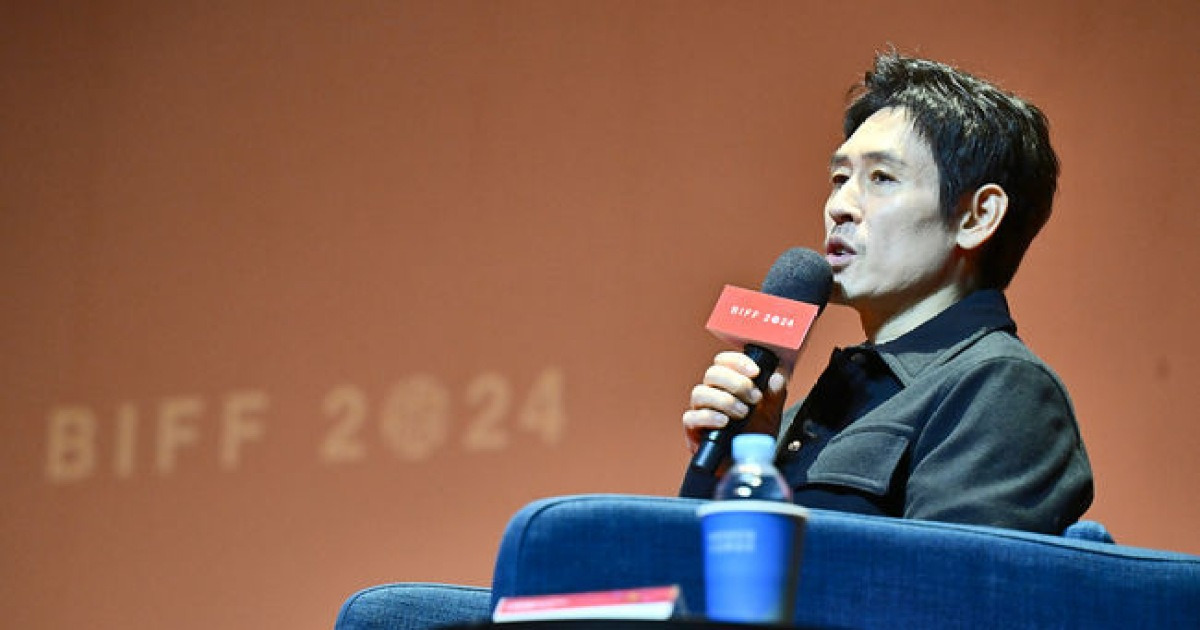 설경구, BIFF 2024 첫 엑터스 하우스 주인공 [사진]