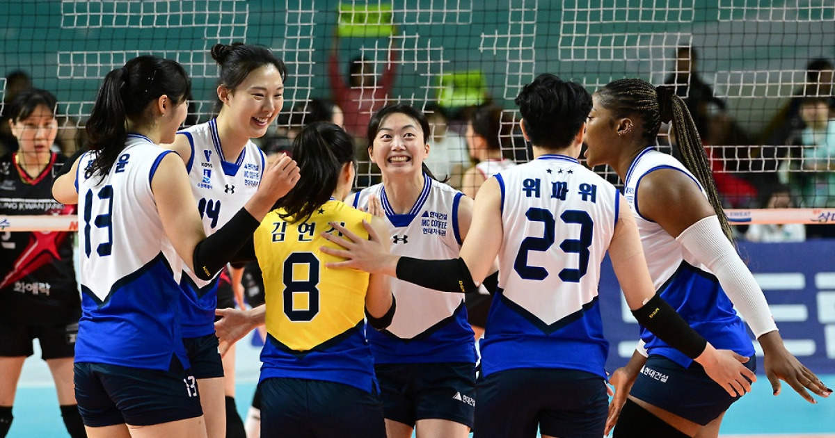 현대건설, KOVO컵 3년 만에 5번째 우승…MVP는 모마(종합)