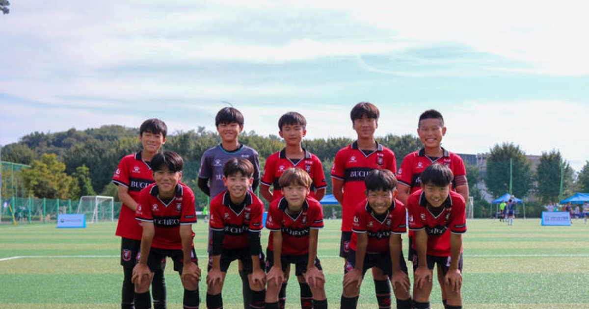 부천 U12, 2024 전국 초등 축구리그 경기 3권역 전승 우승