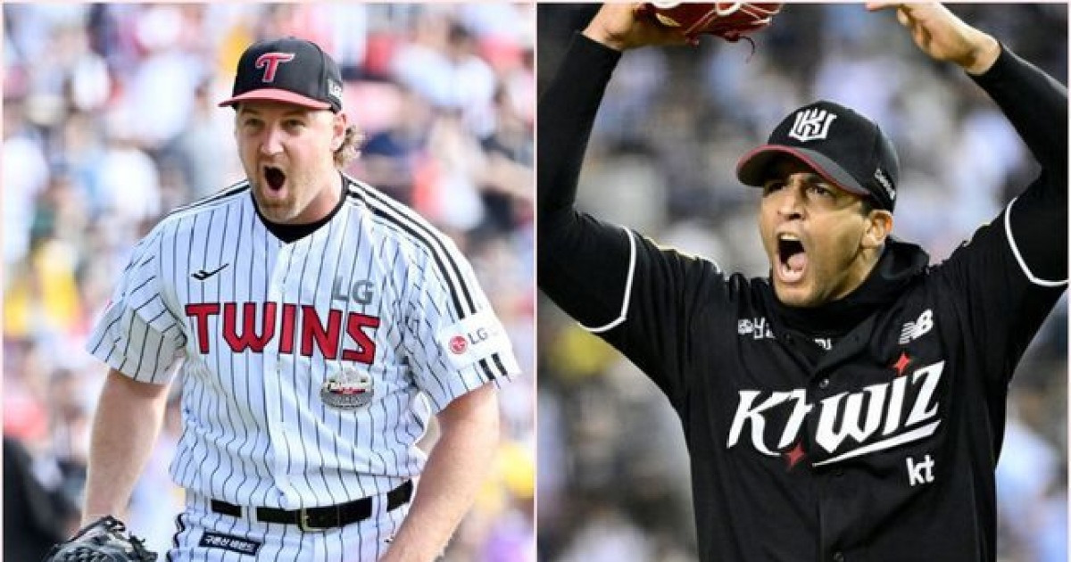 '3일 휴식' 엔스가 끝낼까, 'WC 기적' 쿠에바스가 반격할까...LG-KT 준PO 4차전 선발 예고