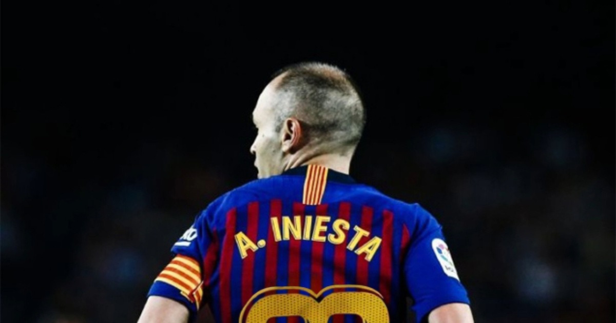 [오피셜] '8번 아닌 무한대'...우리 시대 최고의 MF 중 한 명 그라운드 떠난다→라리가 9회, UCL 4회 우승 '전설' 이니에스타 은퇴