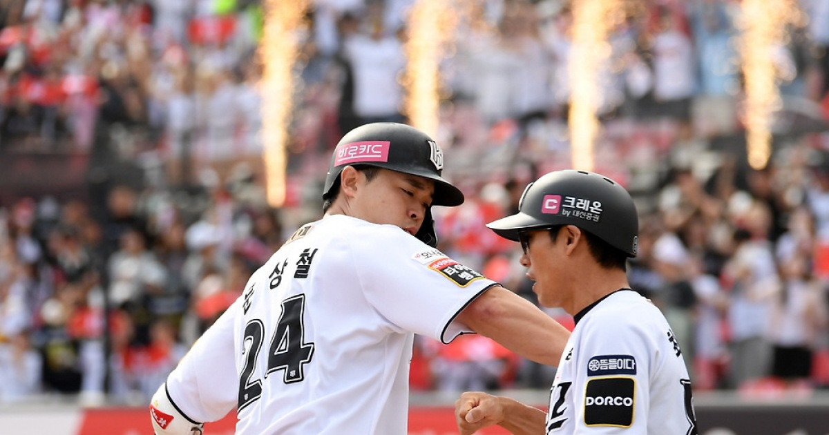 '엔스 킬러의 탄생인가' KT 문상철, 1차전 이어 4차전 또 넘겼다 [준PO4 현장이슈]