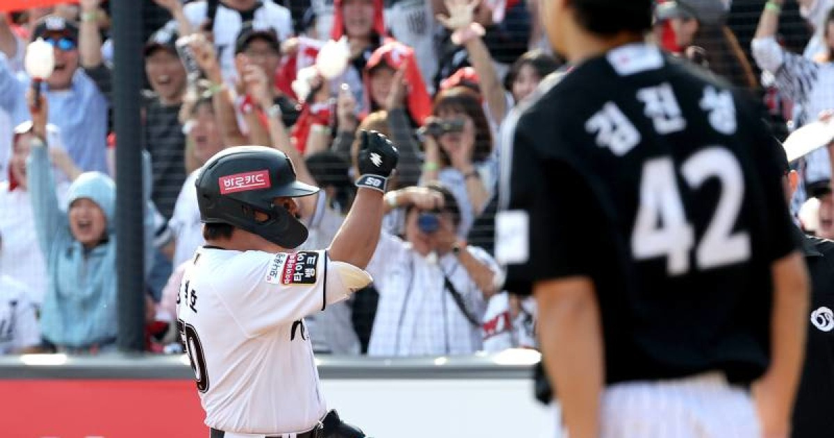 '쫓아가고 달아나고' 홈런 2방으로 분위기 바꿨다, KT 문상철·강백호 홈런 쾅쾅! [준PO4]