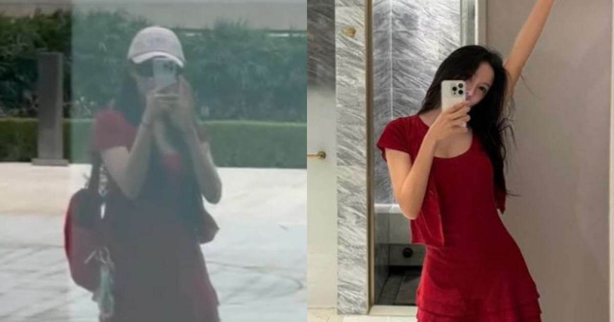 '167cm 46kg' 티아라 효민, 각선미 최강자 인증…다리 보험 들었으려나