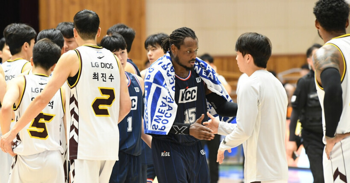 [KBL컵] KCC, 92-88로 LG에 승리