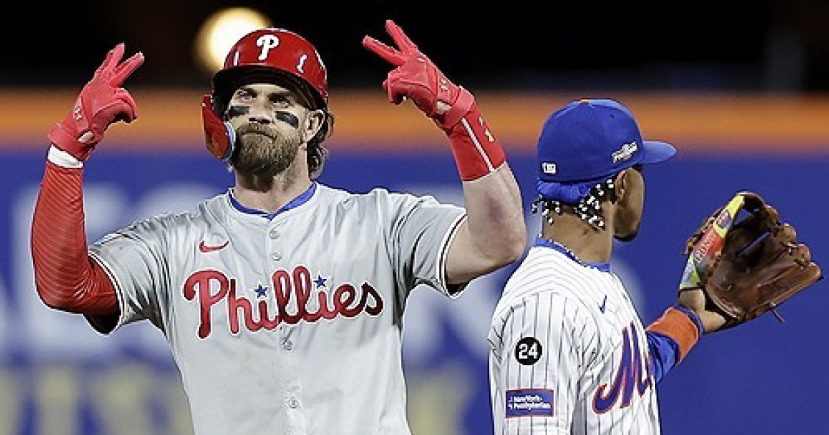 NLDS Phillies Mets Baseball