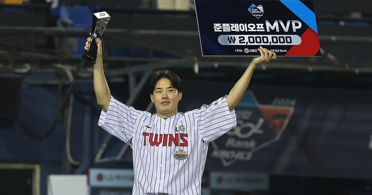 '엘린이' 임찬규 "삼성과 PO서 22년 전 KS 패배 설욕할 것"[준PO5]