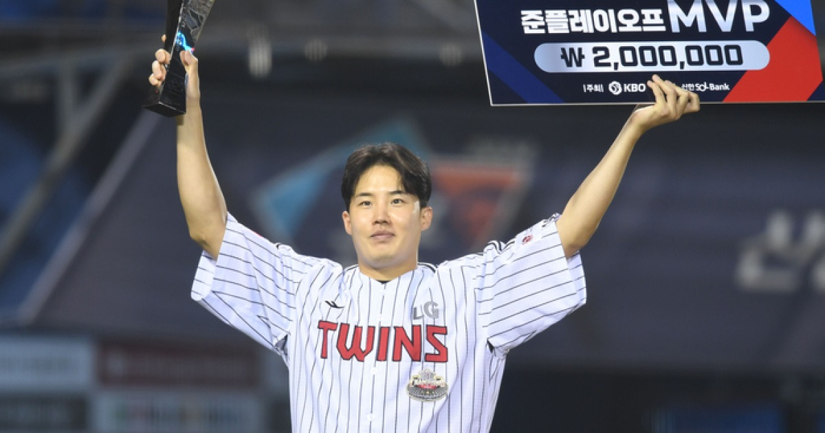 ‘2G 2승 ERA 1.59’ 임찬규, 당당히 준PO MVP 등극…가을 부진 완전히 씻었다 [준PO5]