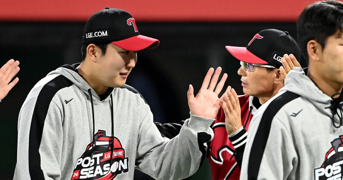 3차전 64개 투구, 완벽히 회복됐을까..."선발 임찬규 뒤 바로 붙인다" [준PO5 현장포커스]