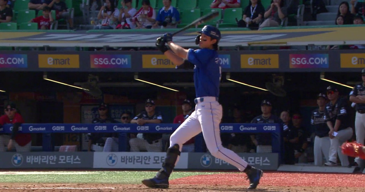 구자욱, 데뷔 첫 월간 MVP 선정