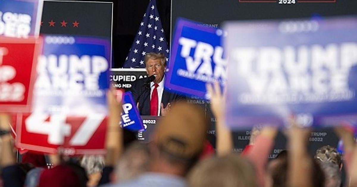 USA ELECTIONS TRUMP CAMPAIGN RALLY