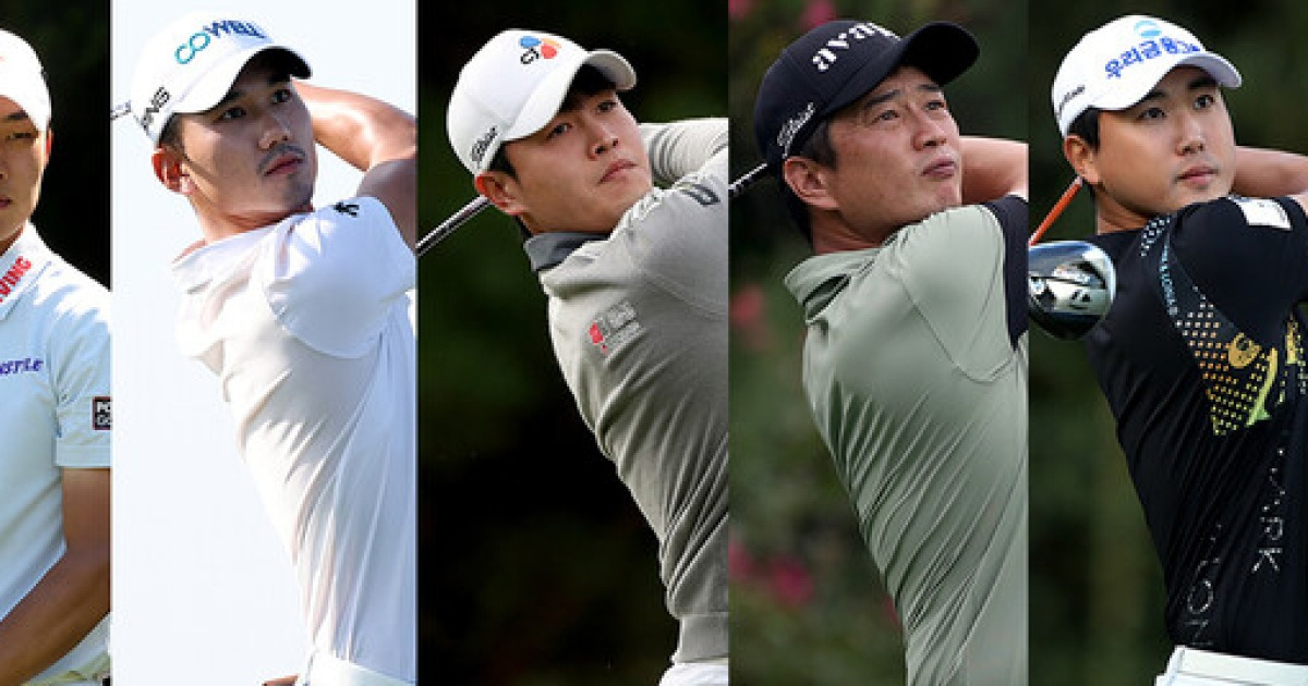 '난타전' 된 부산오픈…장유빈·장희민·박성준·이규민·황중곤 5명 3R 공동1위, 1타차 6위도 5명 [KPGA]