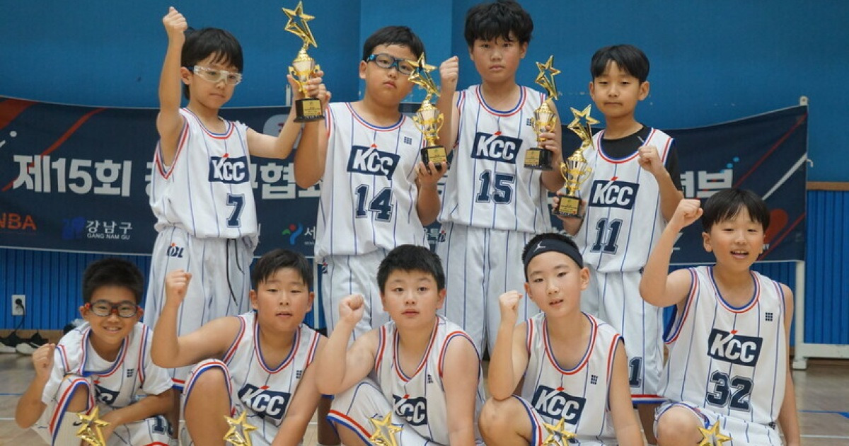 신흥 강호로 올라서고 있는 구리 KCC, 준우승에도 증명한 U10 대표팀 경쟁력