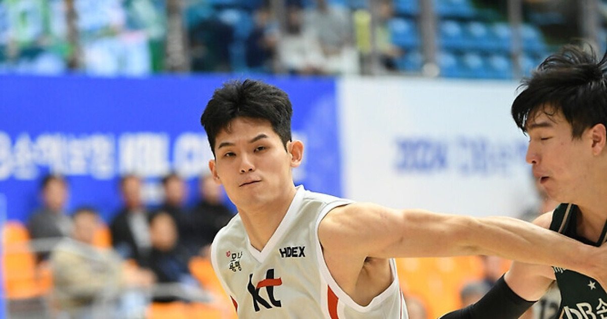 [KBL컵] KT 하윤기 '돌파'