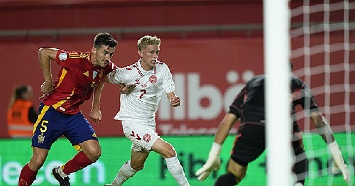 Spain Denmark Nations League Soccer