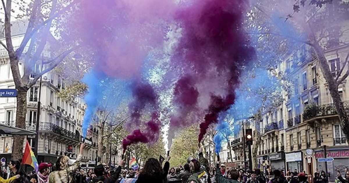 FRANCE TRANS MARCH