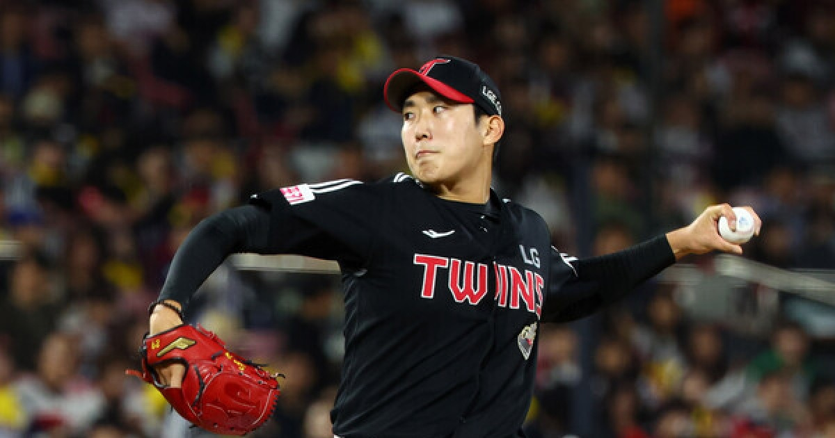 [PO2] '우천 연기' 삼성은 원태인 그대로, LG는 엔스에서 손주영으로 선발 변경