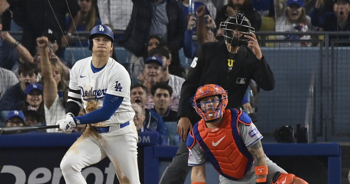 플래허티 호투와 불 뿜은 오타니…다저스, NLCS 1차전서 메츠 꺾어